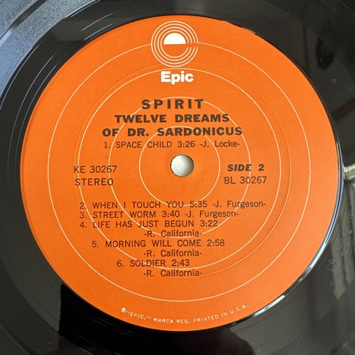 Spirit - Twelve Dreams of Dr. Sardonicus LP Excellent!! | eBay