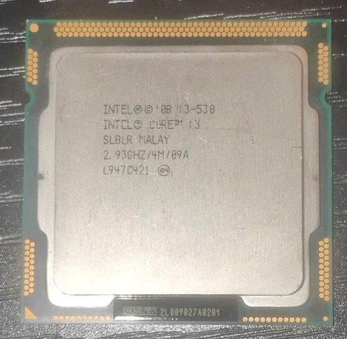 Intel Core i3-530 Processor CPU 2.93GHz Dual-Core Socket LGA 1156 ...