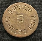 Ramstein Air Base Officers Club 5 Cent Token Rhineland Germany US ...