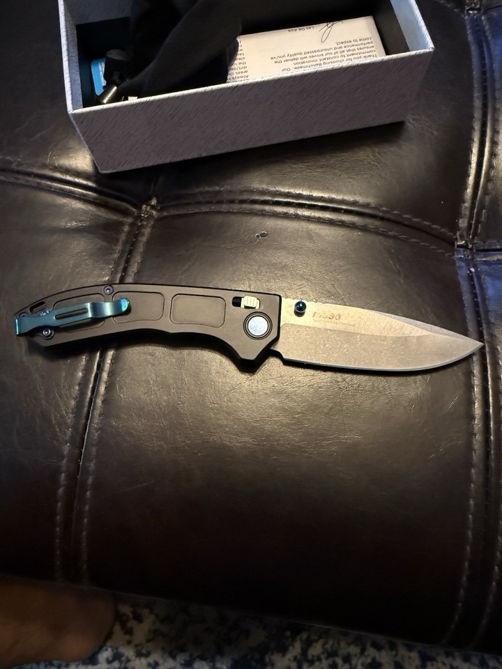 Benchmade Narrows 748 M390 Stainless Titanium | eBay