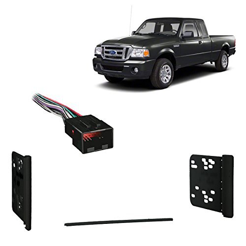 Fits Ford Ranger 1998-2011 Double DIN Stereo Harness Radio Install Dash ...
