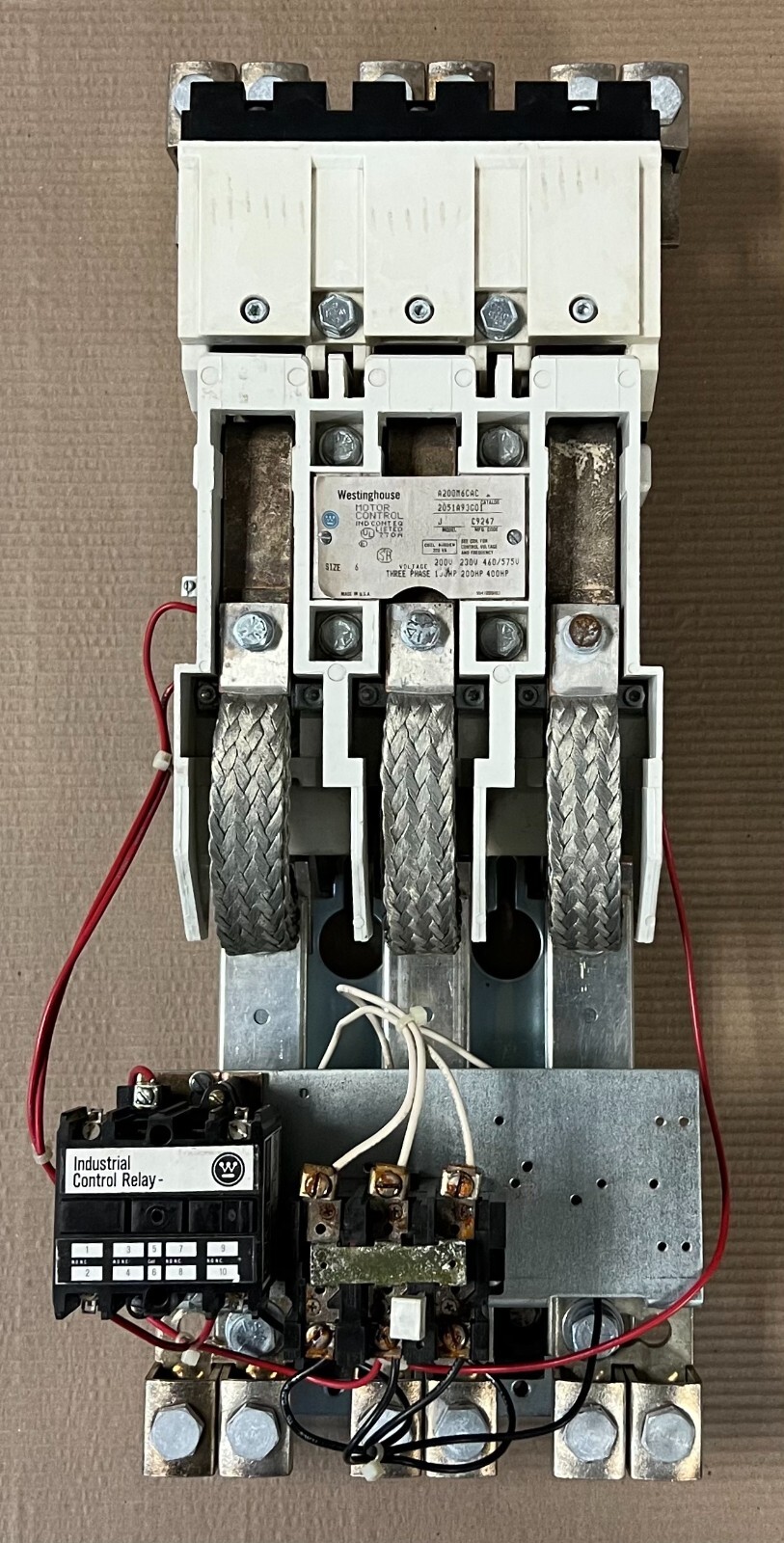 Westinghouse Size 6 Magnetic Starter / Contactor A200M6CAC 400hp for ...