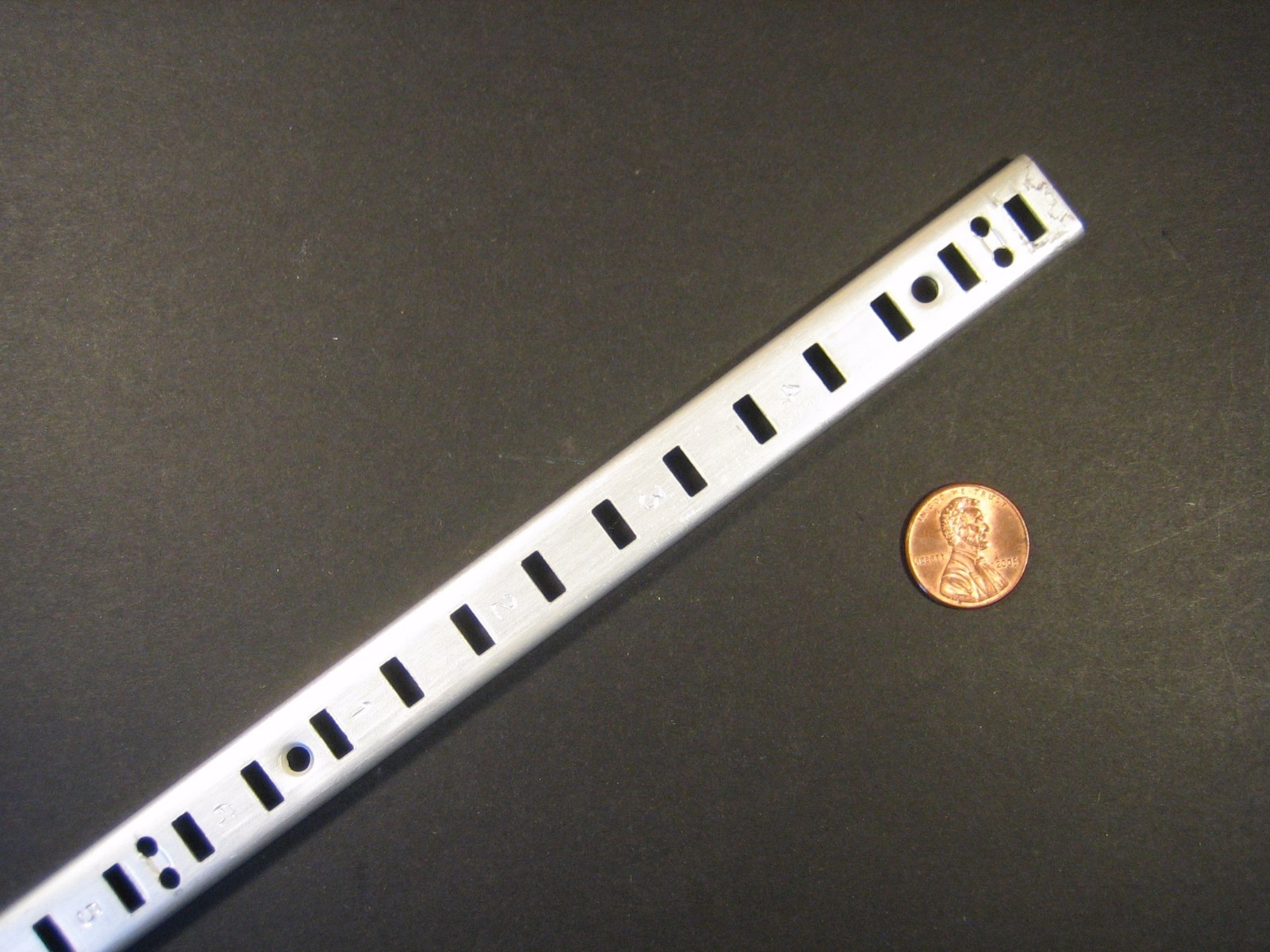 KV #255AL-72" PILASTER STRIP, ALUMINUM, SATIN FINISH, 72" LENGTH, 5/8 ...