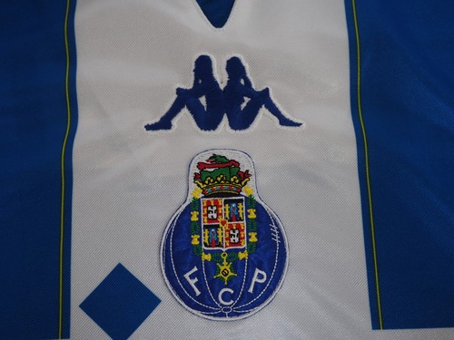 1999-2000 FC Porto FCP Dragoes Soccer Jersey Shirt Home Kappa revigres ...