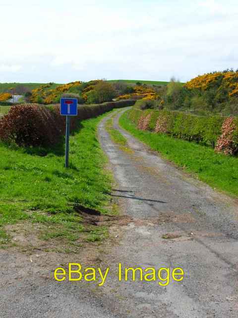Photo 6x4 Old road at Innermessan Seen from the junction of the A77 and ...