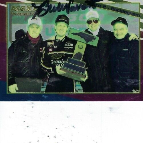 BUDDY PARROTT SIGNED 1994 MAXX PREMIER PLUS RACING #167 - NASCAR | eBay