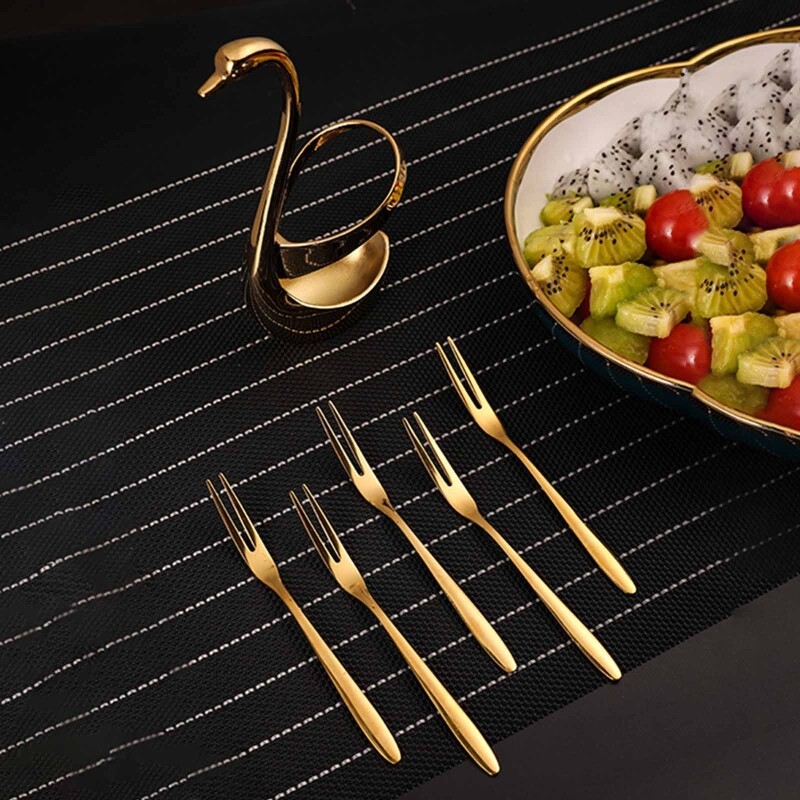 Dessert Forks Pick Tablewares Kitchen Utensils for Home Table ...