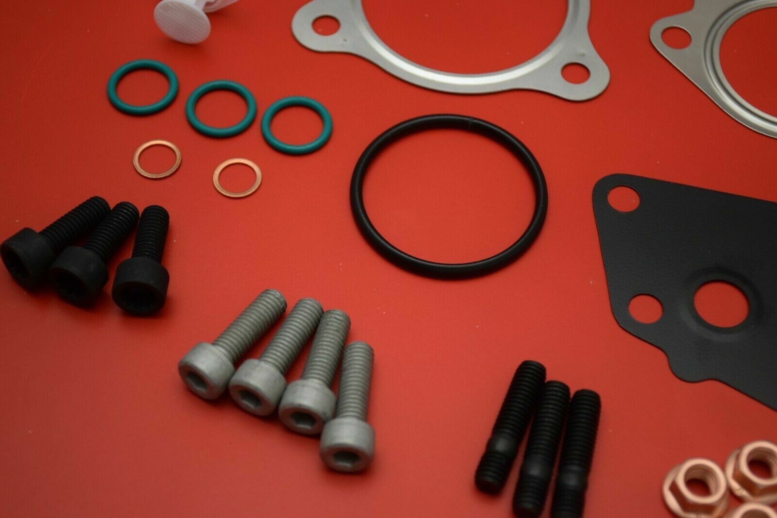 Turbocharger Mounting Kit for VW Audi 3.0 TDI 059145715F Turbo Gasket ...
