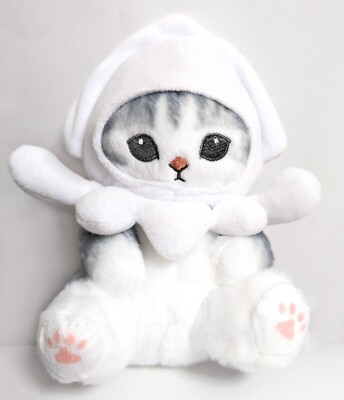 mofusand Plush toy Squid cat Ika-nyan Sea creatures3 5.9in Japan Prize ...