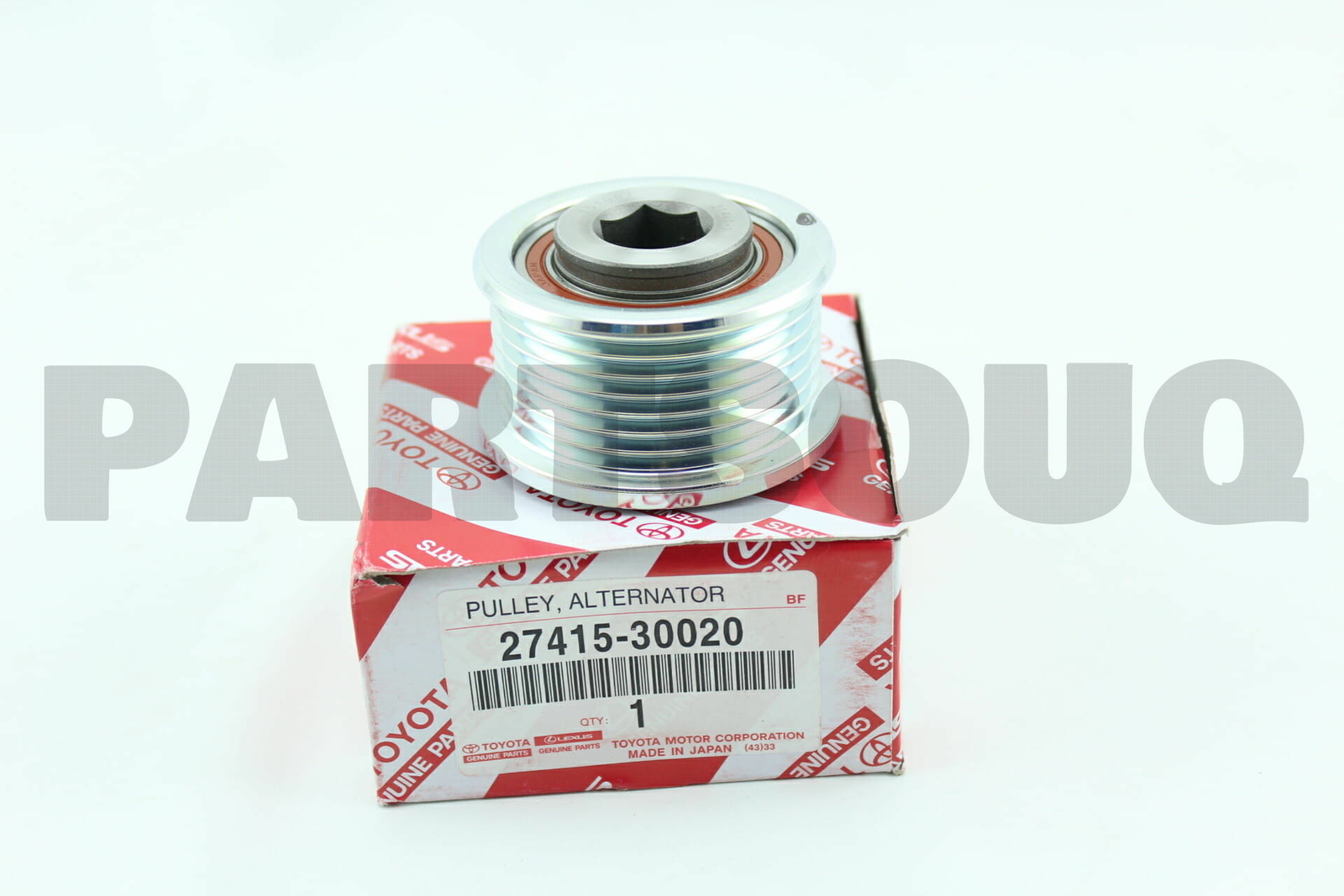 2741530020 Genuine Toyota PULLEY, ALTERNATOR W/CLUTCH 27415-30020 | eBay UK