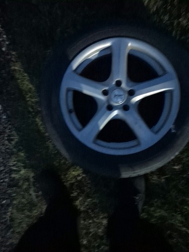 (4) Sport Edition F7 Silver Wheels Rims + Caps 16x7 ET45 5x112bolt ...