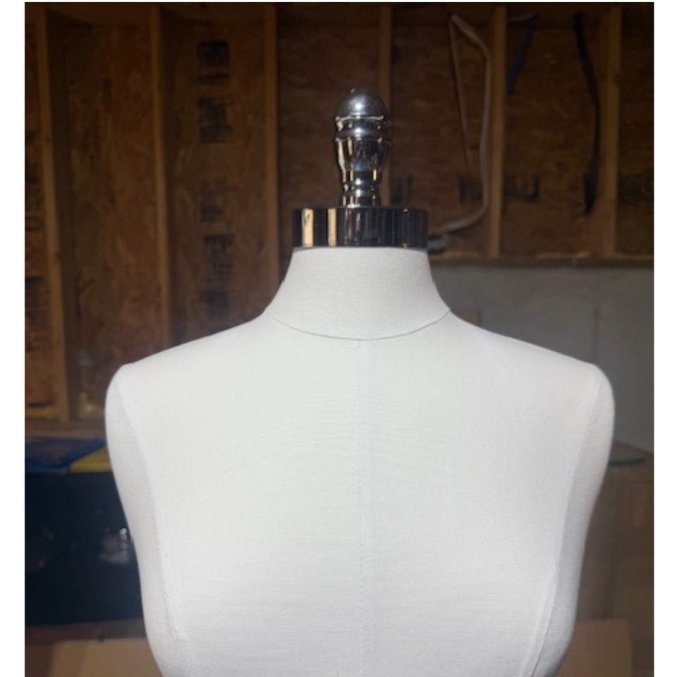 Less than Perfect Chrome Caster Base for Mannequin Body Form -- Base ...