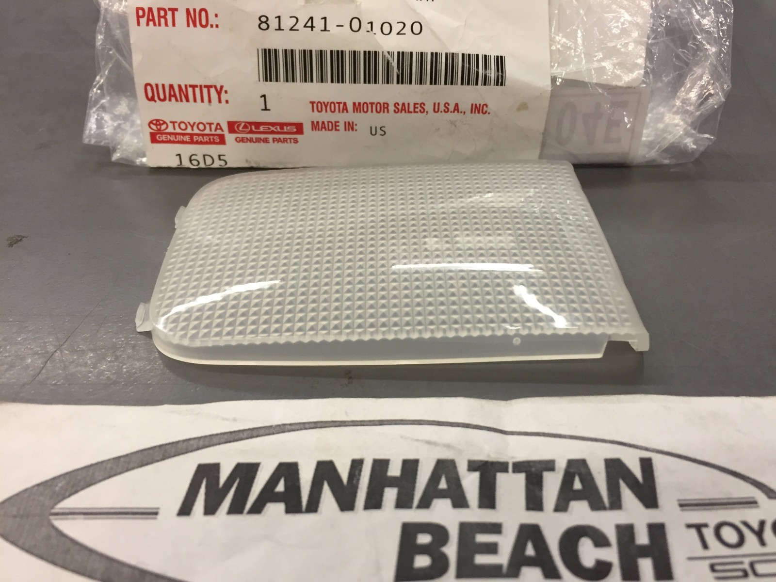 NEW Genuine Toyota Interior Overhead Dome Light Lens Tacoma Corolla ...