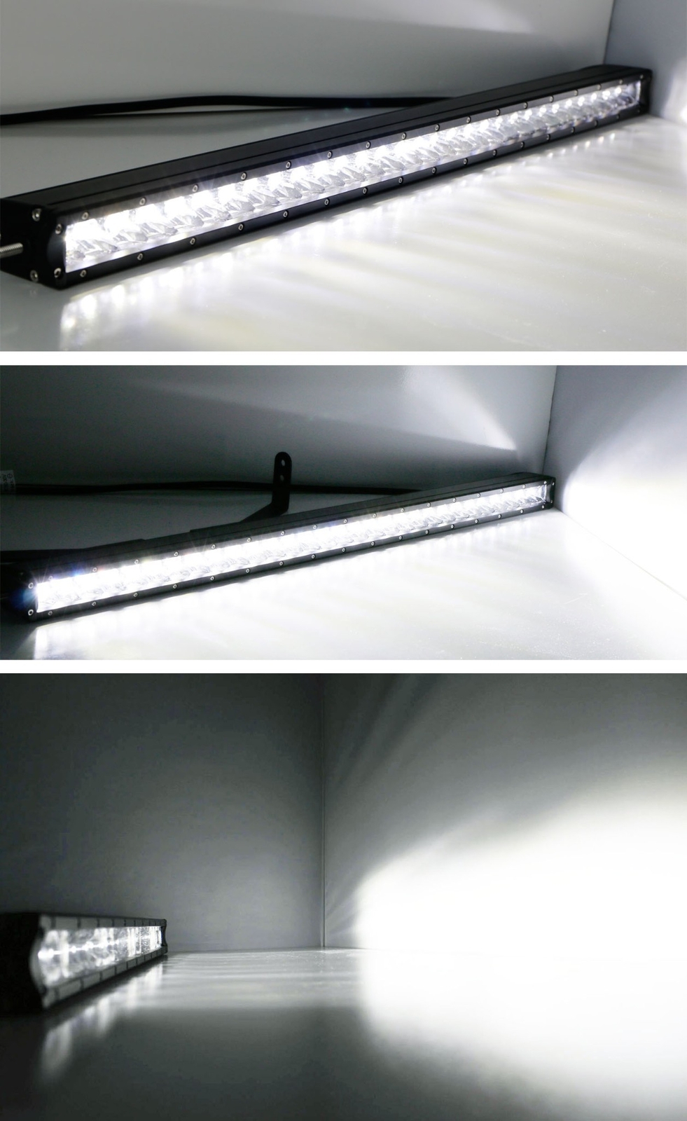 Modular Bumper Mount 30" LED Light Bar Kit w/ Bracket, Relay For 21 ...