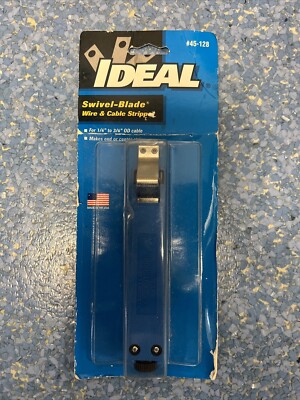 Ideal Industries Swivel-Blade Cable Stripper for 1/4" to 3/4" O.D ...