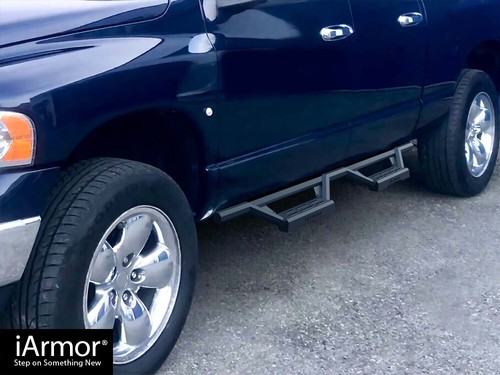 iArmor Off-Road Drop Steps Armor Fit 02-08 Dodge Ram 1500 2500 3500 ...
