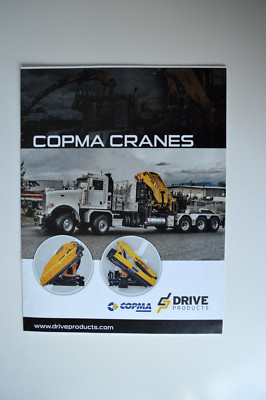 COPMA Cranes dealer brochure - English - Canada | eBay