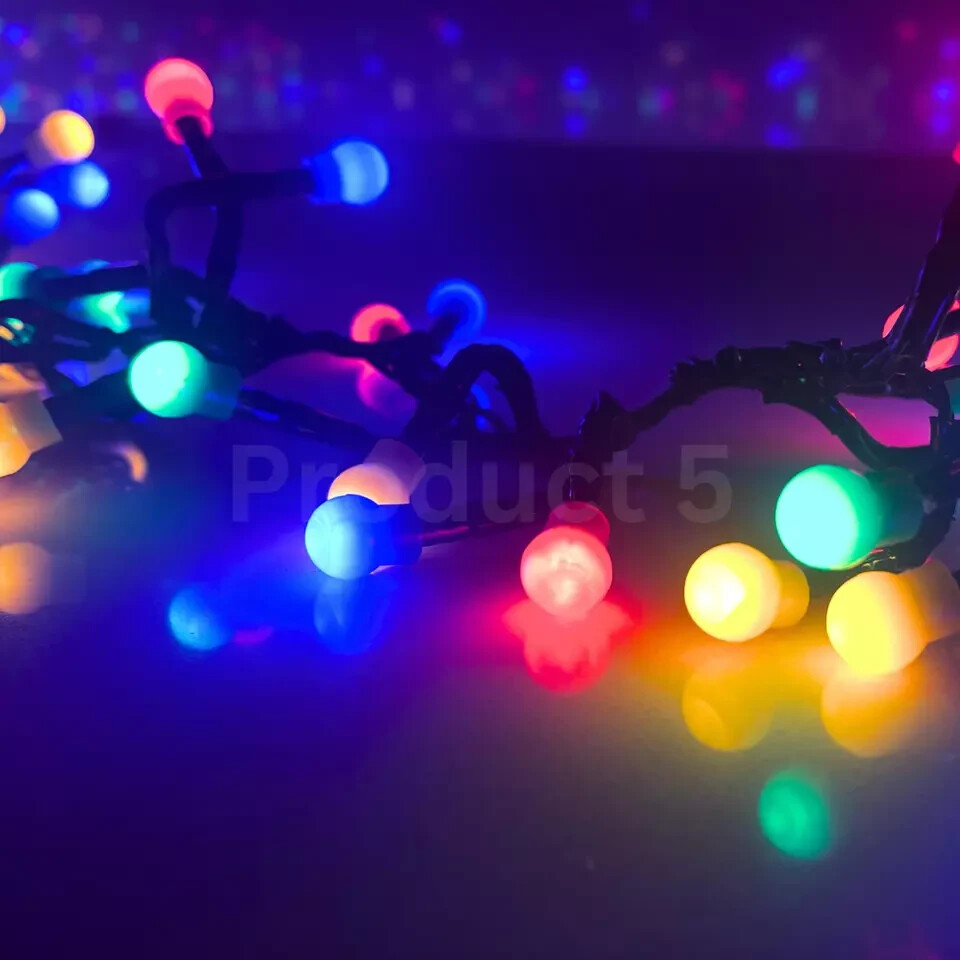 Berry Lights String Red, , Multicoloured 100/200/400 Xmas Lights | eBay UK