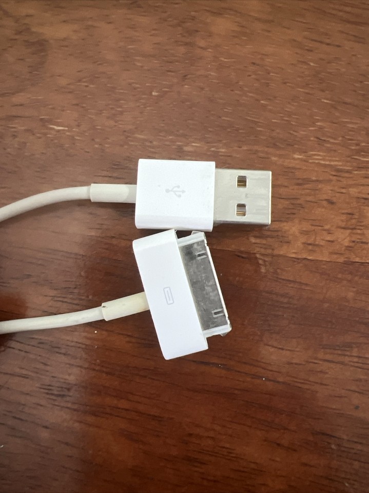 Apple 10W USB Power Adapter iPad Charger With 30 Pin To USB-A Cable | eBay