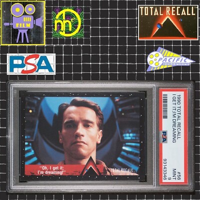 1990 Pacific Total Recall - #56 Doug Quaid / I Get It I'm Dreaming ...