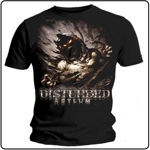 DISTURBED T-Shirt Asylum OFFICIAL MERCHANDISE | eBay