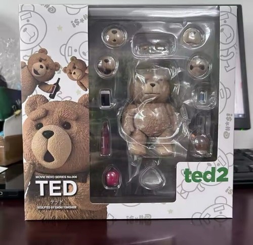 NIB TED 2 Movie Teddy Bear 4" Action Figure PVC With Box Free Shipping ...