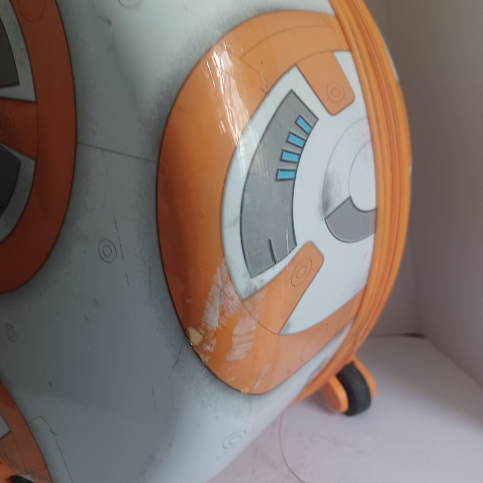 Disney Store BB8 Star Wars Suitcase Luggage Droid Hard Shell Wheeled BB ...