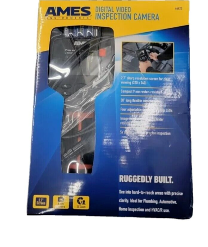 BRAND NEW Ames 2.7 in. Color Compact Digital Inspection Camera USA ...