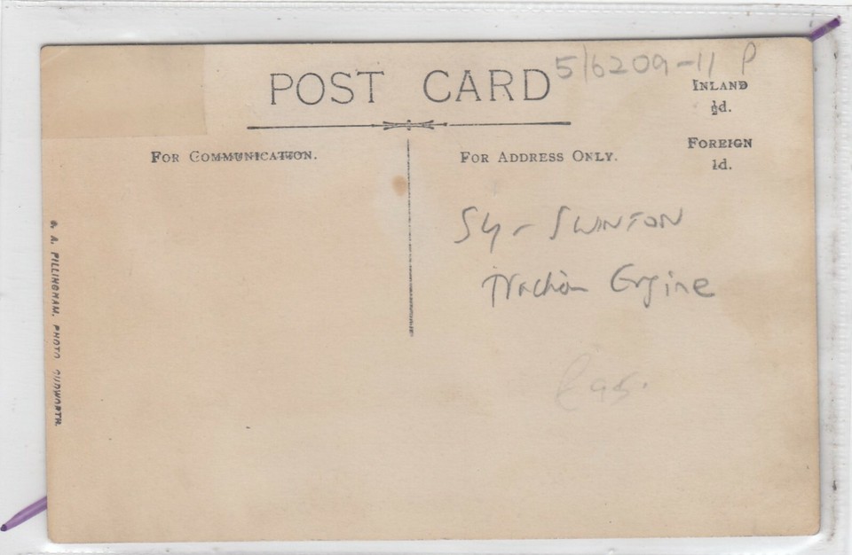 SWINTON Yorkshire T Harris' Traction Steam Engine with People RP | eBay