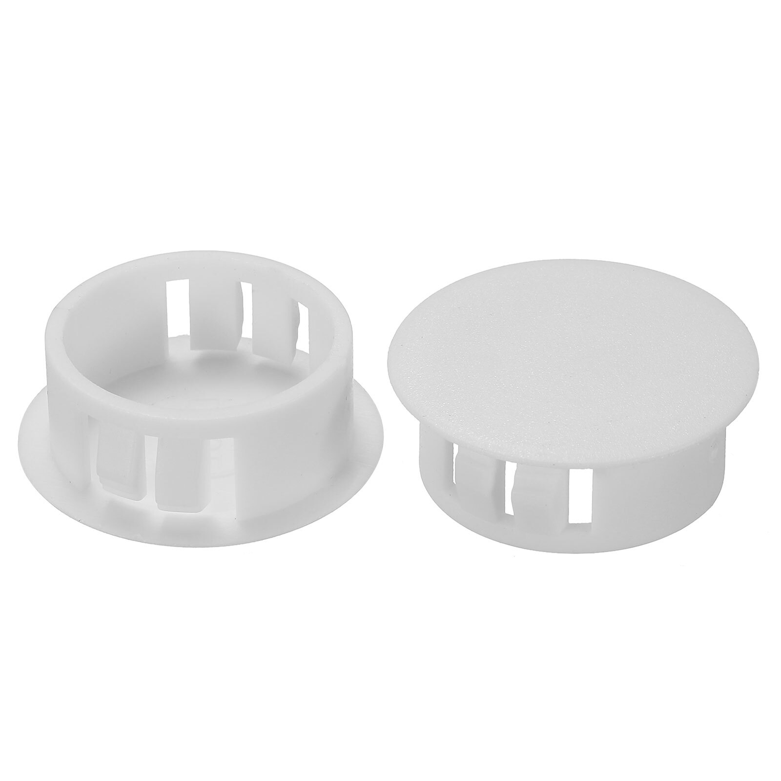 30Pcs 1" Hole Plugs, Plastic Hole Plugs Circular Hole Plug Cover, White ...