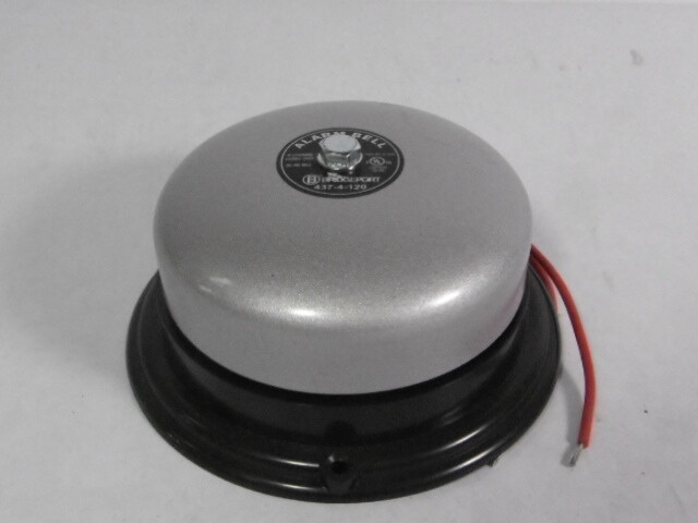 Bridgeport 437-4-120 Alarm Bell Gray NEW | eBay