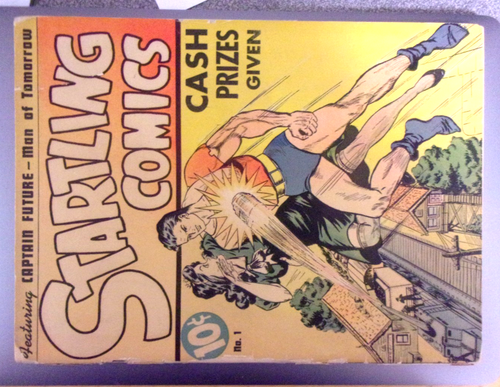 STARTLING COMICS #1 1940 COMP. GD ORIGINS CAPT.FUTURE,MYSTICO,MASKED ...