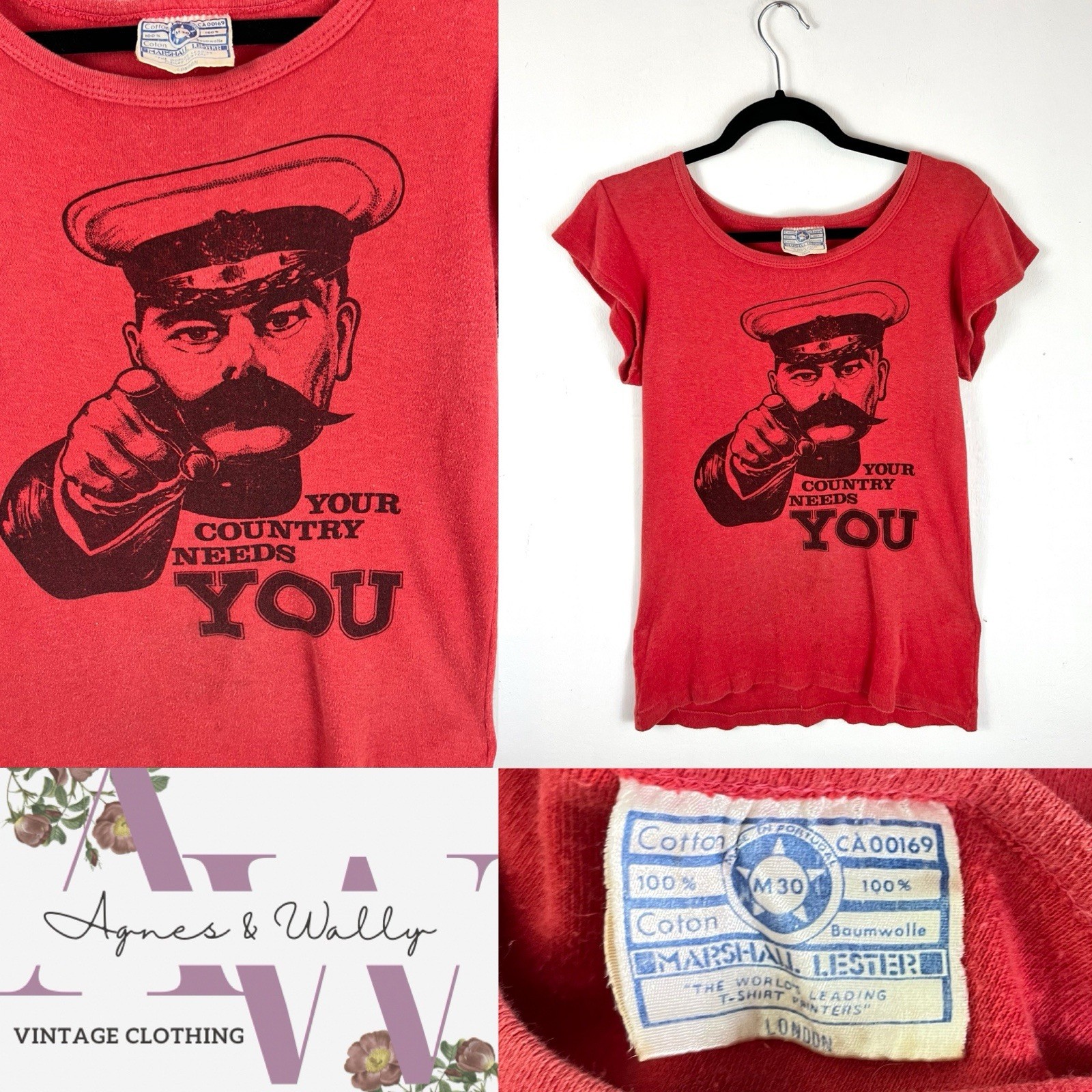 1970s Lord Kitchener Marshall Lester T Shirt Rare Vtg… - Gem