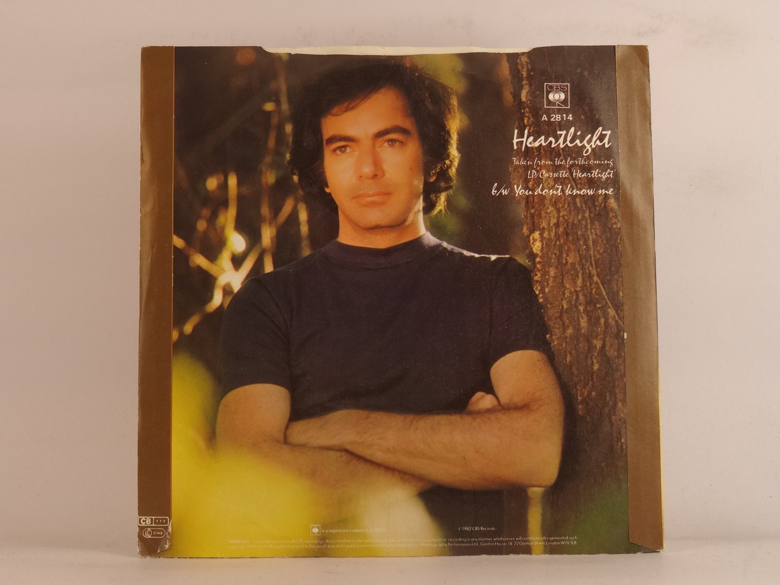 NEIL DIAMOND HEARTLIGHT (110) 2 Track 7" Single including Picture ...