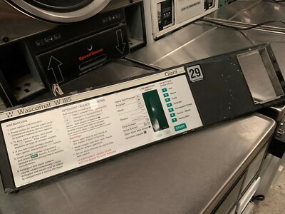 WASHER W185 GIANT FACEPLATE w/ CABLE HARNESS WASCOMAT [USED] | eBay