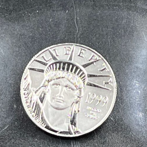 1999 $50 Liberty Eagle 1/2 oz .9995 Platinum US Coin Proof | eBay