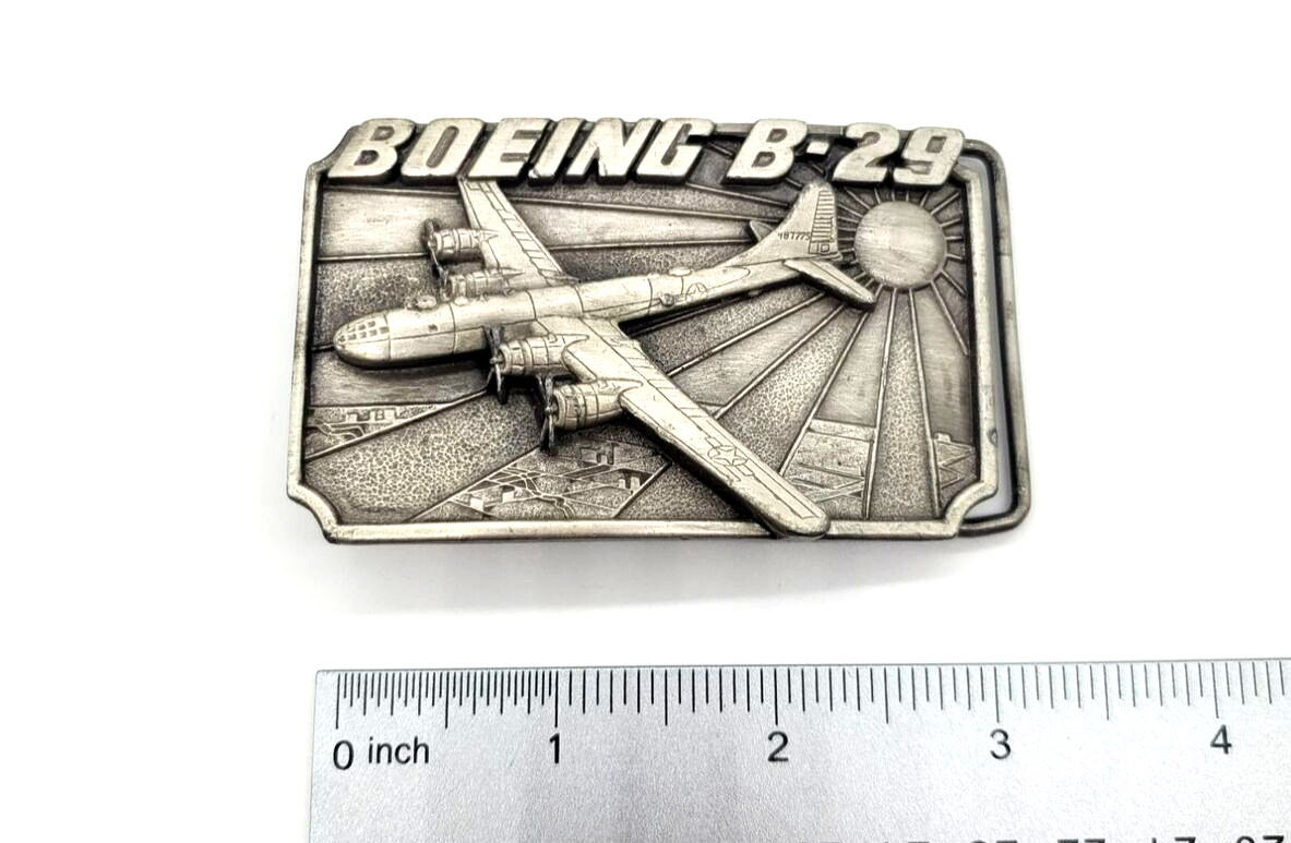 Boeing B-29 1986 Vintage Rare Belt buckle Limited Edi… - Gem