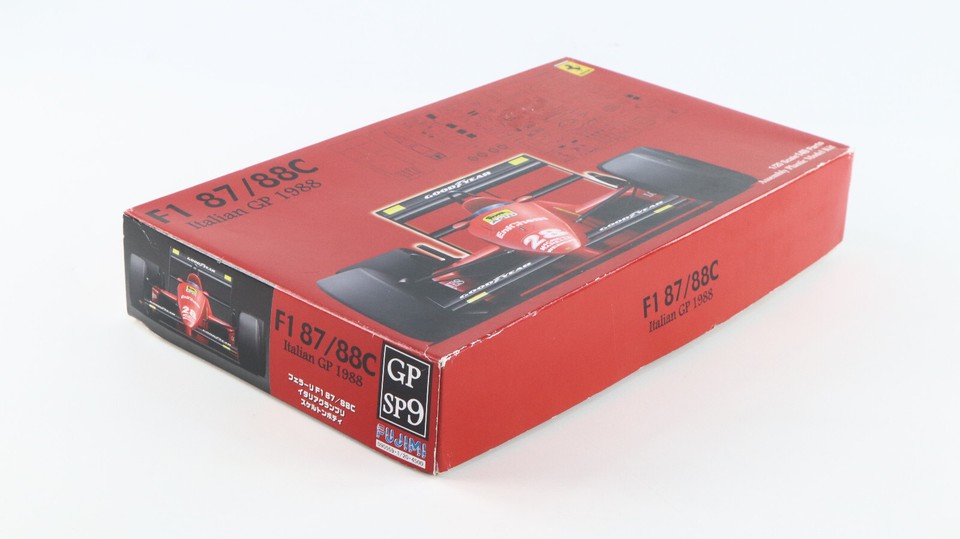 Fujimi 1/20 Ferrari F1 87/88C Italian Gp Skeleton Plastic Model New | eBay