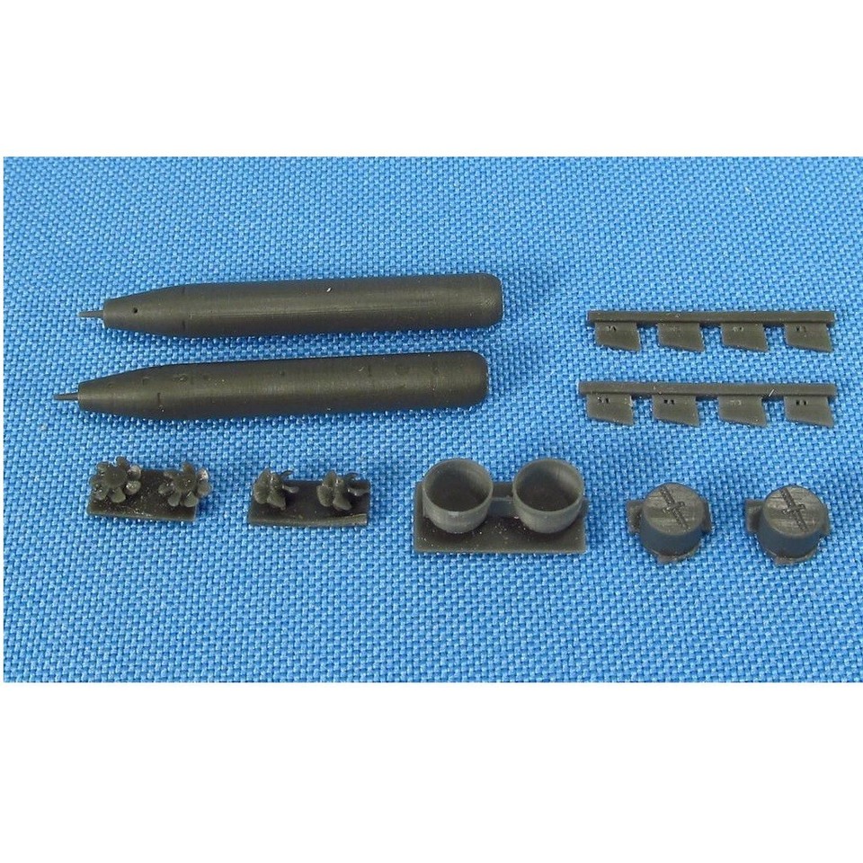 Torpedo Mk-46 Accessory Resin Metallic Details MDR7245 Scale model kit ...