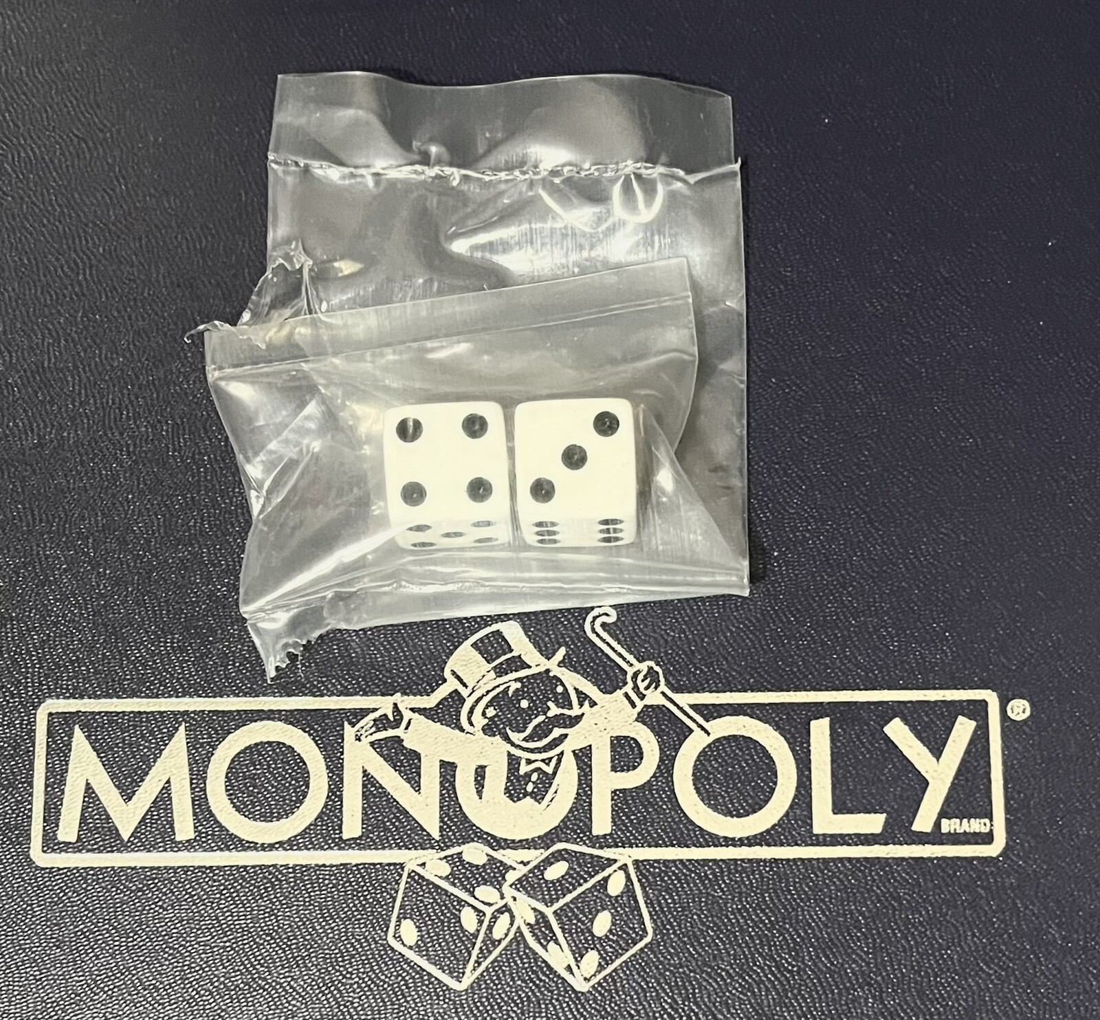 1995 Parker Brothers Deluxe Edition Monopoly Replacement Dice Parts ...