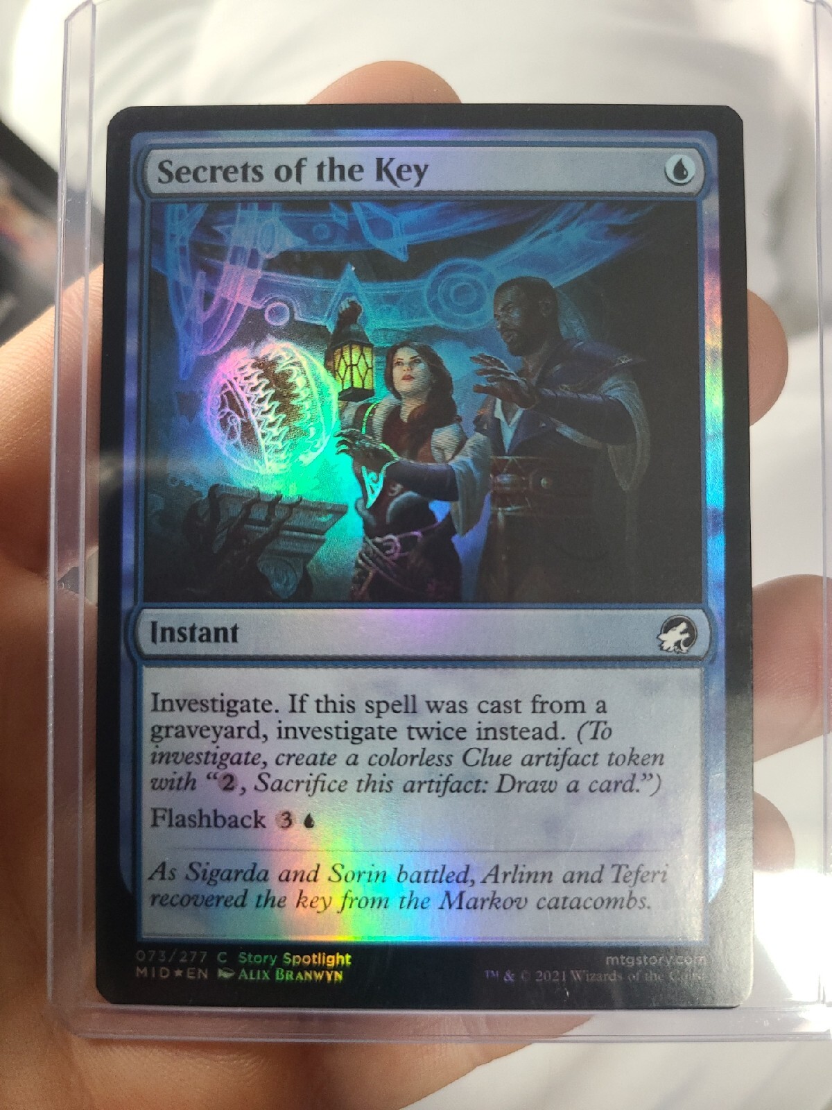 MTG MID Secrets of the Key PACK FRESH 73/277 FOIL INNISTRAD MIDNIGHT ...