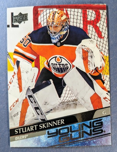 STUART SKINNER 2020-21 UPPER DECK YOUNG GUNS ROOKIE CARD YG RC #496 496 ...