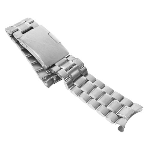 22 Mm Rotary Watch Strap Watches Bracelet Stainless Steel Miss Curved ...