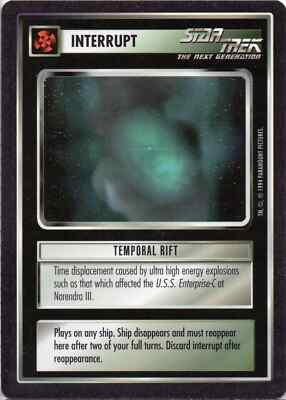 Star Trek CCG Temporal Rift Near-Mint/NM Uncommon – Premier Limited ...