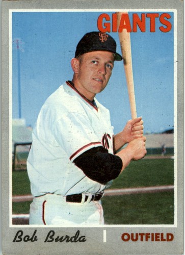 1970 Topps #357 Bob Burda - VG | eBay