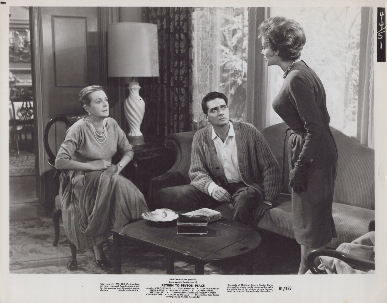 Mary Astor + Luciana Paluzzi + Brett Halsey (1952) ⭐🎬 Vintage Photo K ...