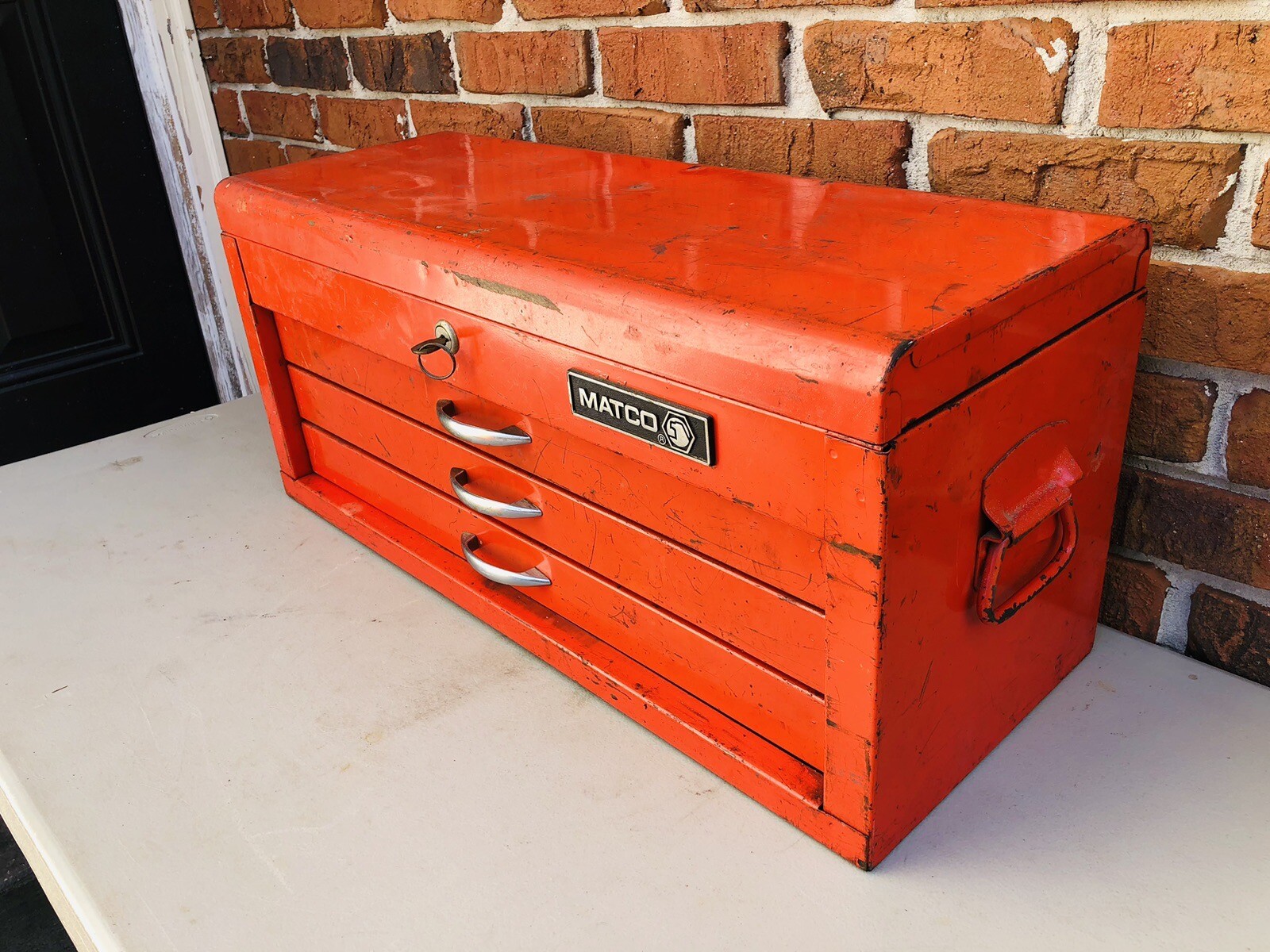 Vintage MATCO Tools 3 Drawer Toolbox with Key | eBay