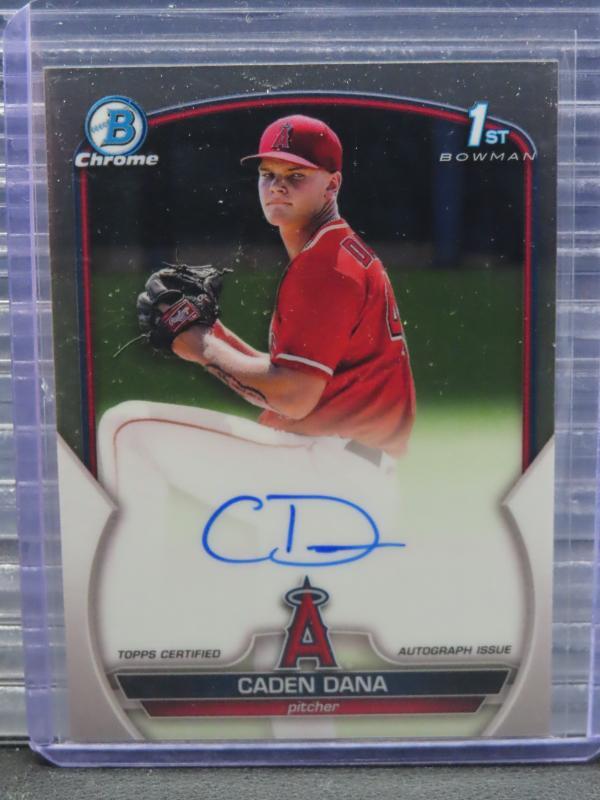 2023 Bowman Chrome Caden Dana 1st Prospect Autograph Auto #CPA-CD ...