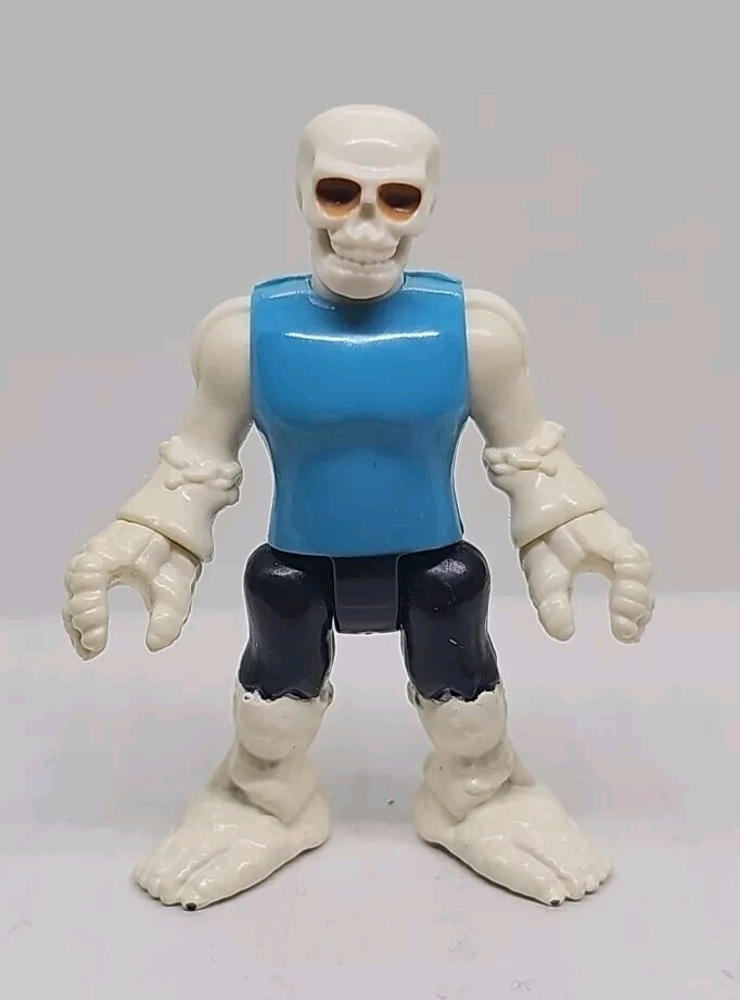 Fisher Price Imaginext Pirate Ship Skeleton Action Figure in Blue FREE ...