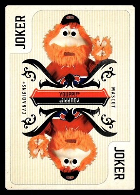 2024-25 UD OPC Playing Card JOKER Youppi!, Montreal Canadiens | eBay